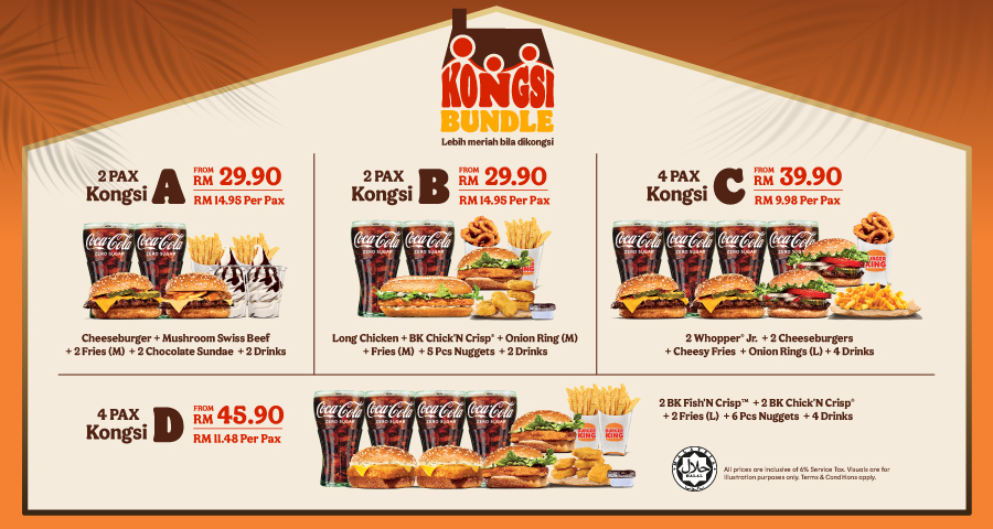 BURGER KING® King Fusion Biscoff