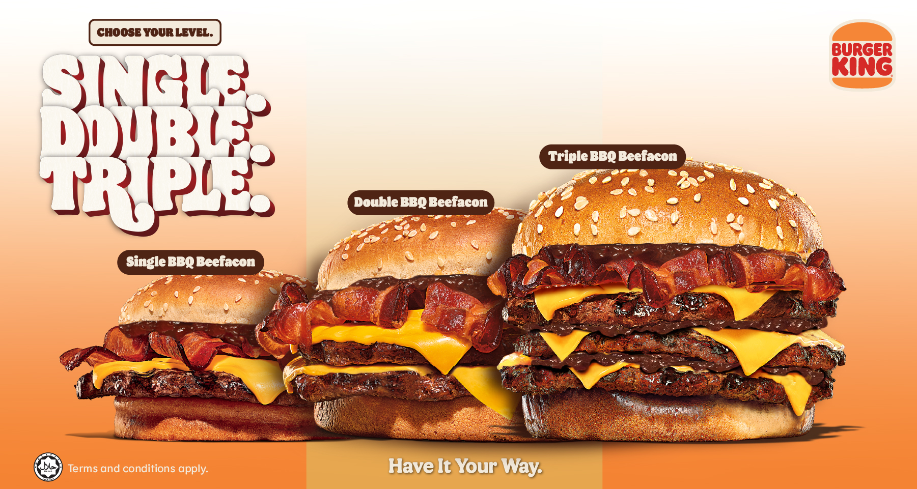 BURGER KING® Double BBQ Beefacon