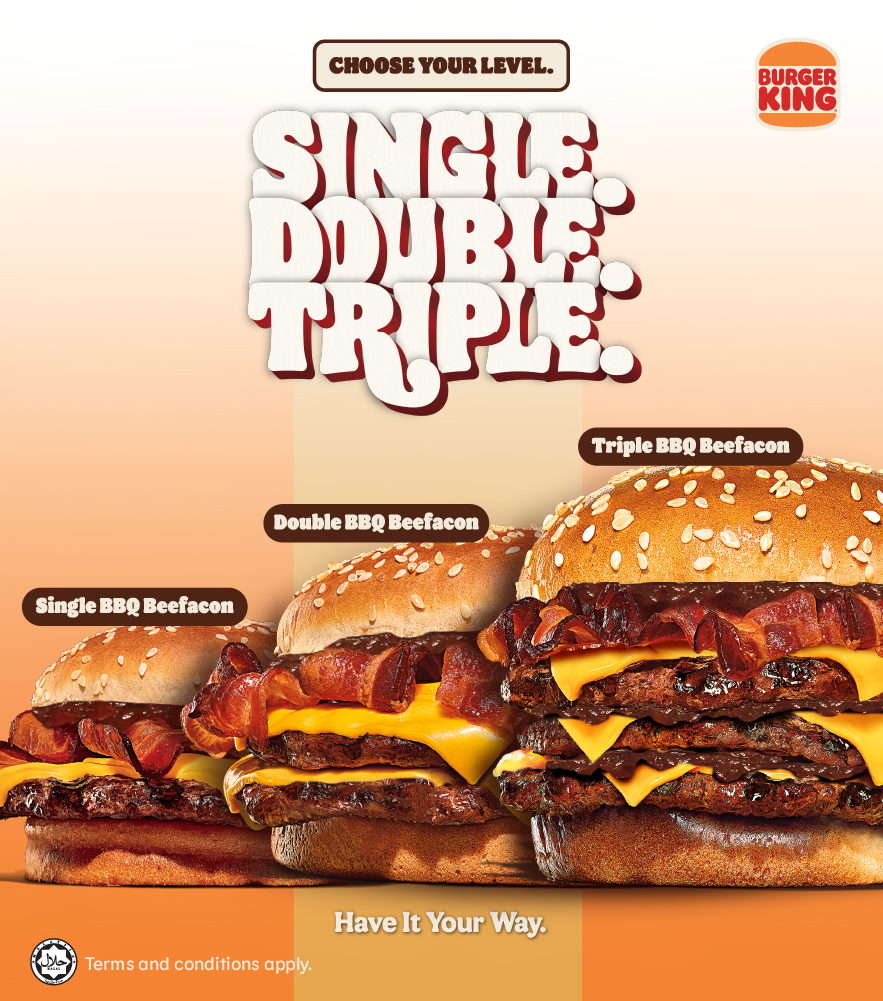 BURGER KING® Double BBQ Beefacon
